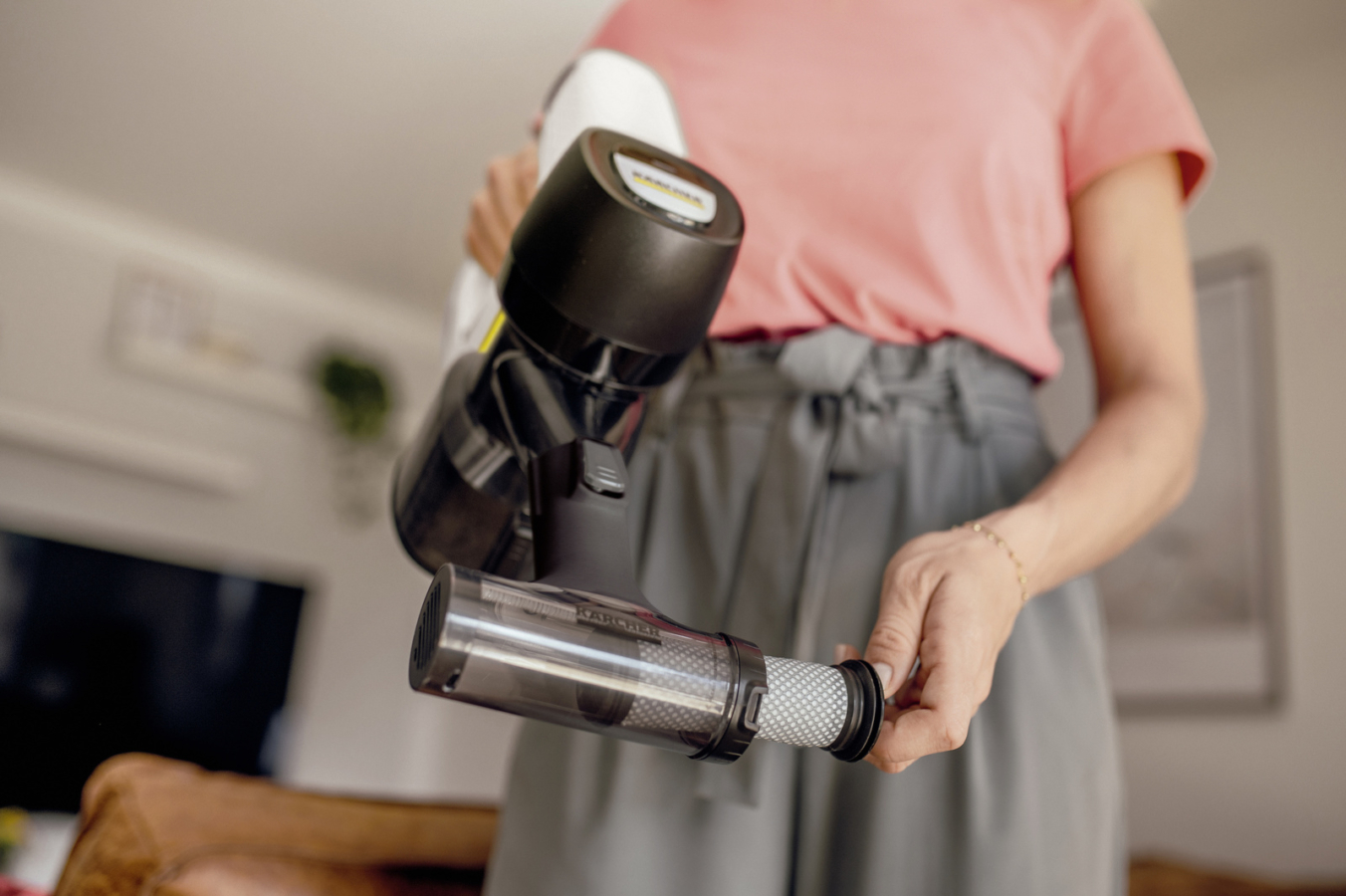 Karcher VC 4 Cordless Premium myHome вертикальный пылесос Керхер купить ...